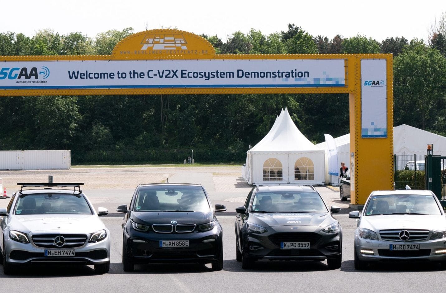 C-V2X contributes to safer roads for everyone: 5GAA live demo event in ...