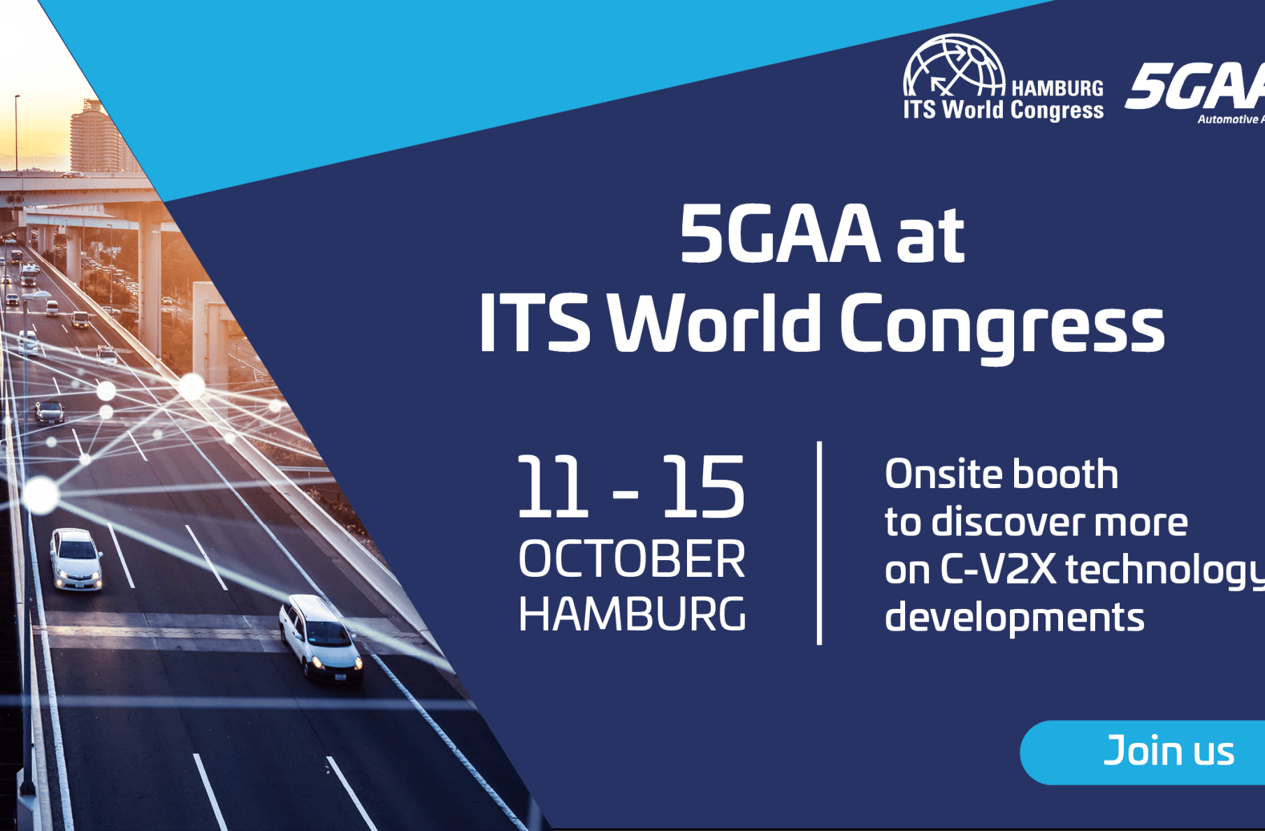5GAA to Participate to ITS WORLD CONGRESS 2021 in Hamburg, Germany - 5GAA