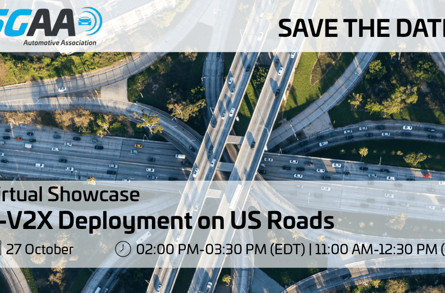 Virtual Showcase | C-V2X Deployment on US Roads - 5GAA