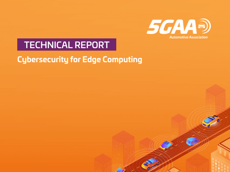 Cybersecurity for Edge Computing - 5GAA