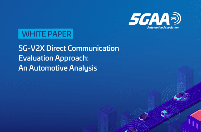5G-V2X Direct Communication Evaluation Approach: An Automotive Analysis ...