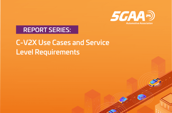 C-V2X Use Cases and Service Level Requirements