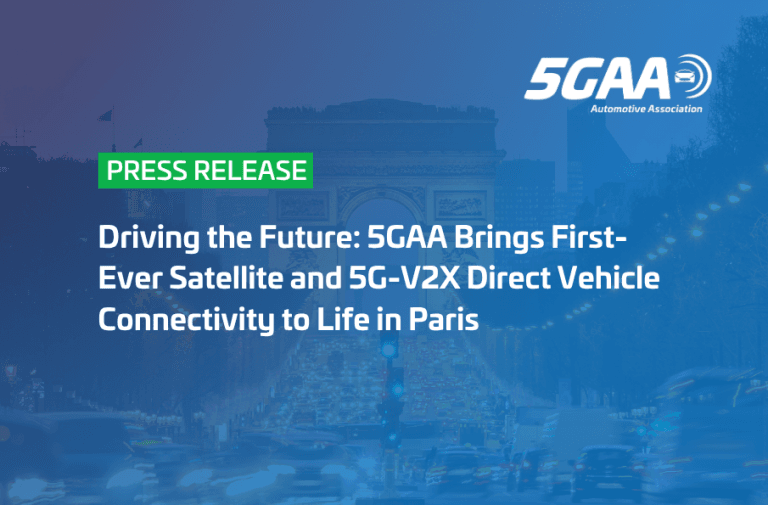 Driving the Future: 5GAA Brings First-Ever Satellite and 5G-V2X Direct ...